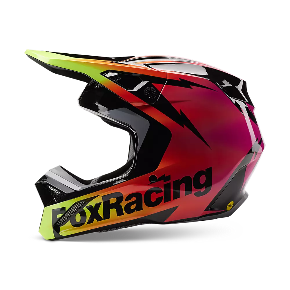 CASQUE FOX RACING V1 STATK MULTICOLOUR 30440-922 | RacingGear974