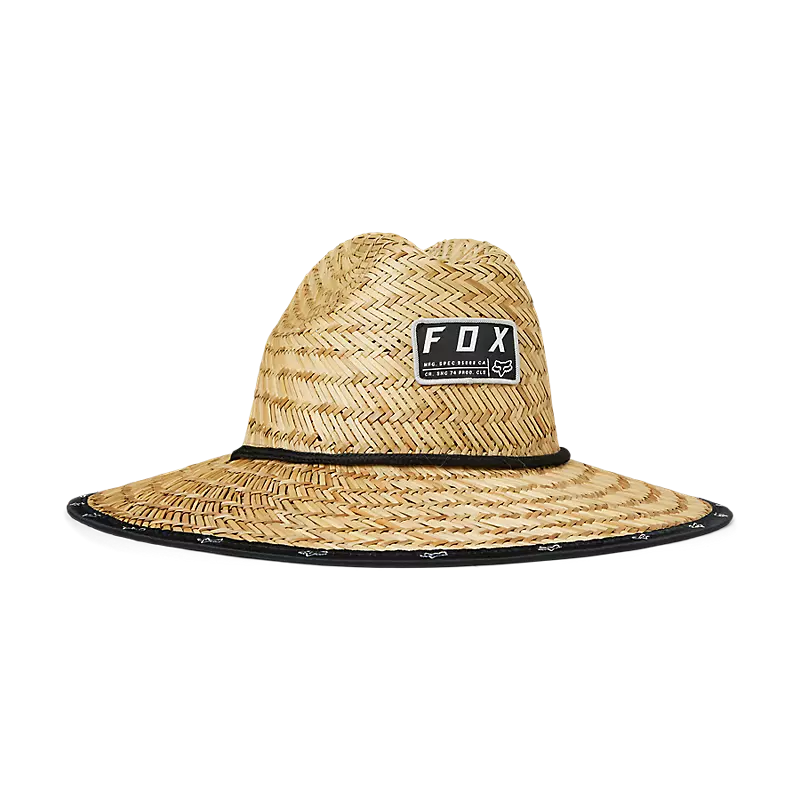 CHAPEAU FOX RACING NON STOP 2.0 STRAW HAT BRUN KAKI 30717-042-OS ...