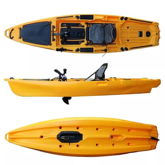 KAYAK DE PÊCHE HARMAN 1 PLACE JAUNE (YELLOW) | RacingGear974
