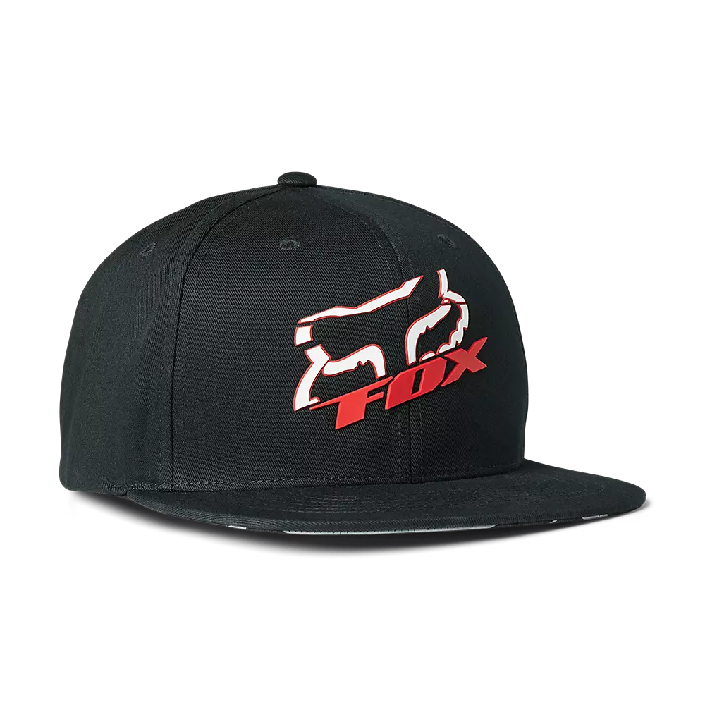 CASQUETTE FOX RACING GOAT SNAPBACK HAT BLACK 30505-001-OS | RacingGear974
