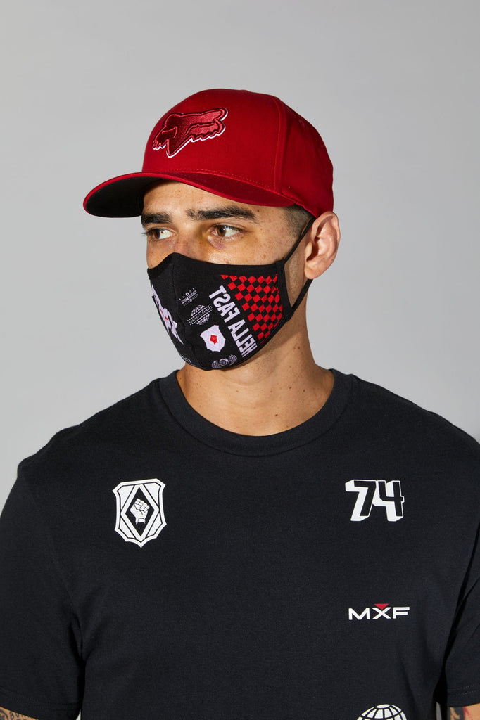 Masque Fox Racing Illmatik Face Mask Black | RacingGear974